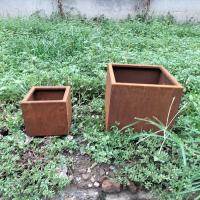 China Corten Steel Plant Boxes Durable And Stylish Choice For Outdoor Spaces for sale