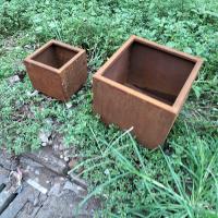 China Corten Steel Plant Boxes Durable And Stylish Choice For Outdoor Spaces for sale