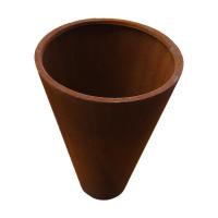 China 2mm Thickness or Customized Corten Steel Pot with Rust Resistance Frost Resistance for sale