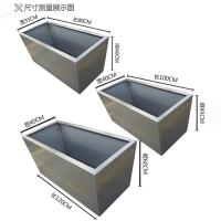 China Rust Resistance Self Watering Plant corten steel pot Customized for sale