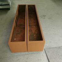 China Rust Resistance Self Watering Plant corten steel pot Customized for sale