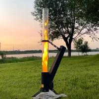 China Biomass Pellet Burning Stove Garden Patio Heater Portable Modern Wood Stoves for sale
