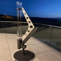 China Outdoor Patio Heater Portable Wood Pellet Stove For Sustainable Heating for sale