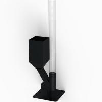 China Outdoor Pellet Burning Stove Heater In Metal With Glass And Large Feed Opening for sale