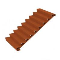China Modern Corten Steel Stairs for Outdoor & Indoor Spaces for sale