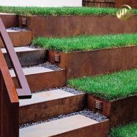 China Modern Corten Steel Stairs for Outdoor & Indoor Spaces for sale