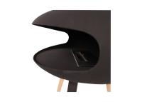China Ethanol Fire Pits Height 70cm Cocoon Fire Place Oval 360 Degrees for sale