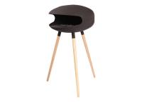China Ethanol Fire Pits Height 70cm Cocoon Fire Place Oval 360 Degrees for sale