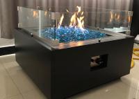 China 400mm Outdoor Garden Gas Fire Pits Corten Steel Natural Gas Outdoor Fire Pit for sale