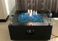 China 400mm Outdoor Garden Gas Fire Pits Corten Steel Natural Gas Outdoor Fire Pit for sale