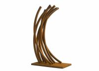 China 20m Corten Steel Garden Sculpture SGS Metal Sculpture Yard Art for sale
