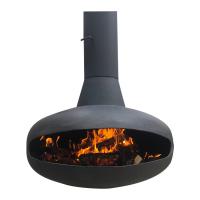 China 23.6 Inch Wood Burning Fire Pits ISO9001 Hanging Wood Burning Stove for sale