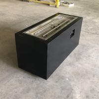 China Glass 19.6 Inch Garden Gas Fire Pits Furniture With Fire Pit ISO9001 Table Gas FirePit for sale