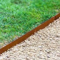 China 39.3 Inch Corten Landscape Edging 1.6mm Garden Metal Ornaments for sale