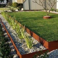 China 1.6mm Corten Steel Garden Edging SGS Garden Metal Ornaments for sale