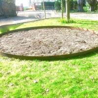 China 1.6mm Corten Steel Garden Edging SGS Garden Metal Ornaments for sale