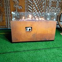 China 600mm Garden Gas Fire Pits SUS304 Outdoor Patio Table With Propane Fire Pit for sale