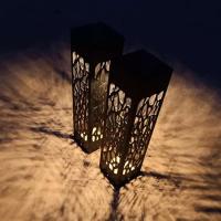 China IP 65 Garden Corten Bollard Light  120mm Garden Metal Ornaments for sale