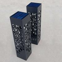 China IP 65 Garden Corten Bollard Light  120mm Garden Metal Ornaments for sale