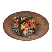 China Rustic Red 150cm Corten Steel Fire Pit Bowl Wood Burning 1.5m for sale