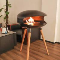 China Carbon Steel 27.5 Inch Ethanol Fire Pits  26.5kg Cocoon Ethanol for sale