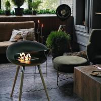 China Carbon Steel 27.5 Inch Ethanol Fire Pits  26.5kg Cocoon Ethanol for sale
