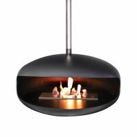 China ISO9001 Ethanol Fire Pits Fuel 600mm Modern Hanging Fireplace for sale