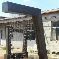 China SGS Rain Curtain Water Feature Diy 70.1 Inch Rain Curtain Fountain Outdoor for sale
