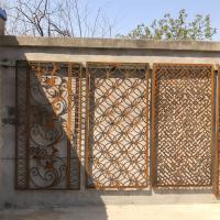 China Landscape 2mm Decorative Metal Wall Panels CORTEN Laser Cut Sheet Metal for sale