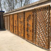China Rustic 0.2cm Metal Decorative Panels ISO9001 Corten Steel Panels for sale