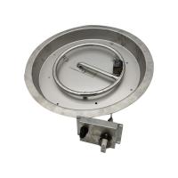 China 20lb 36 Inch Fire Pit Pan SUS304 Gas Fireplace Burner Pan for sale