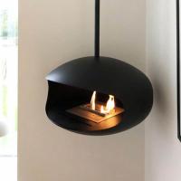 China 58.4lbs Ethanol Fire Pits ISO9001 DIY  Hanging Fire Place Carbon Steel for sale