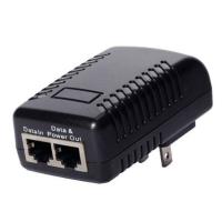 China DC 48V 0.5A Wall Plug POE Injector Ethernet Adapter for IP Phone/Camera Power Supply US for sale