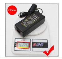 China Modern 60W Car Adapter DC 12V to AC 220V with Desktop Connection 12VDC 5A Power Supply for sale