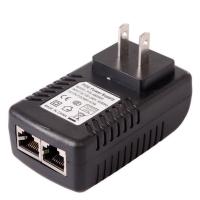 China POE Injector Ethernet Adapter 48V 500mA Wall Plug for Power Supply of IP Phone/Camera for sale