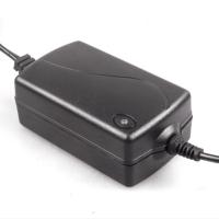China 24W 24V 1A 12V 2A AC/DC Desktop Power Adapter with Black Output Voltage 24VDC for sale