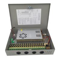 China 360W 18channels Switching Power Supply dc12v 30A 220V 110V AC Protection Over-voltage for sale