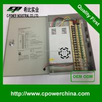 China 360W 18channels Switching Power Supply dc12v 30A 220V 110V AC Protection Over-voltage for sale