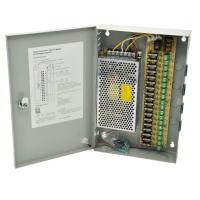 China Single Output 12V DC 15A 18 Channel CCTV Security Camera Power Supply Box Distribution for sale