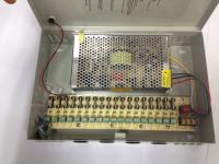 China High Frequency 12V 10A 120W 18ch CCTV Camera Switching Power Supply with CE ROHS FCC for sale