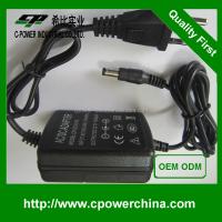 China 12V 1.2A 12W AC DC Power Adapter with 1200ma Output Current and CE Certificate for sale