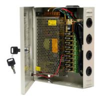 China C-Power 110V 220V CCTV 12V 10A 9CH 9 Ports Regulated Power Supply Box Unit for sale