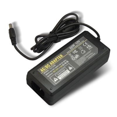 China Best Choice 60W AC DC Power Supply with 220V Input Voltage 12V 3A/4A 24V 2A/3A 12V 5A for sale