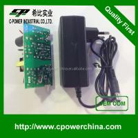 China DC Output Type 12v 2a 24v 1a 24w TS-1012C AC/DC Adapter/Power with CE Certificate for sale