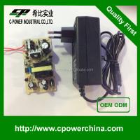 China DC Output Type 12v 2a 24v 1a 24w TS-1012C AC/DC Adapter/Power with CE Certificate for sale