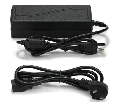 China 12V 4A 48W Black AC to DC Power Supply Adapter for 5050 Flexible LED Light Strip 3528 for sale