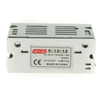 China 100/220V Input 12W 12V 1A DC CCTV LED Power Supply for Security System for sale