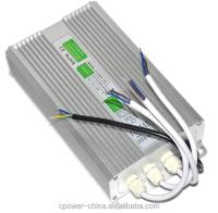 China IP67 Rated 12V 20A DC Power Supply 250W S-250-12 for LED Strip Waterproof and Durable for sale