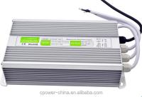 China 220V Waterproof AC DC 12V 24V Transformer LED Power Supply Driver 200W 250W 150W 100W for sale
