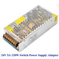 China Silver Skillful AC DC 120W 220V 12V 24V 5A 2.5A Power Supply 12V 10A and 88% for sale